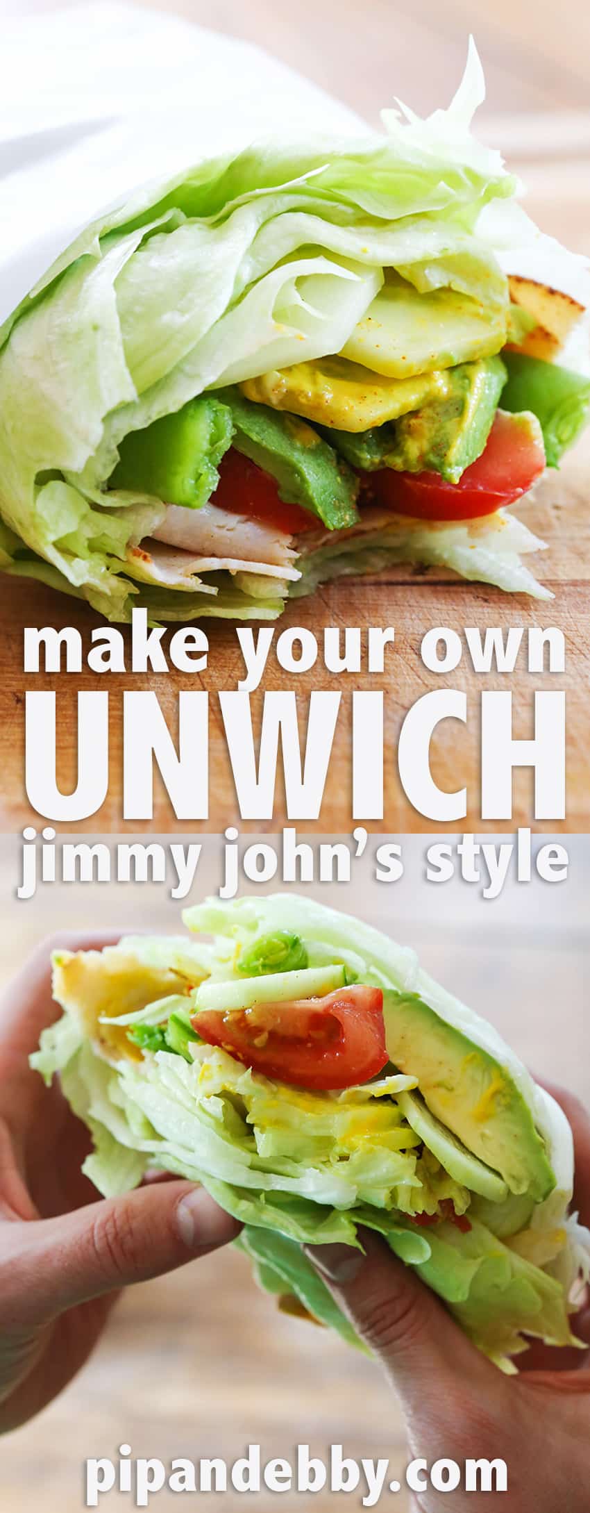 Jimmy Johns Unwich - Ditch the Carbs!- Pip and Ebby