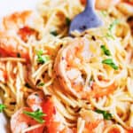 Instant Pot Shrimp Scampi - done in 25 min! - Pip and Ebby