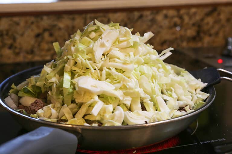 Runza Casserole Recipe - Easy Ground Beef Cabbage Dinner! - Pip and ...
