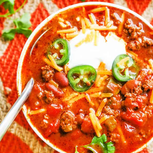 Best Chili Recipe Ever! - Pip and Ebby