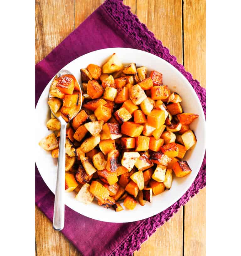 Butternut Squash and Apples Recipe - Roast 'em up! - Pip and Ebby