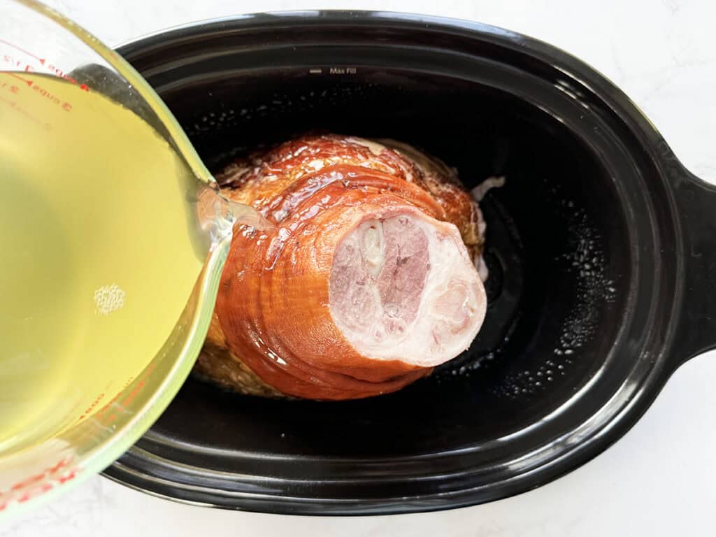 Crockpot Ham with Pineapple and Brown Sugar - Pip and Ebby