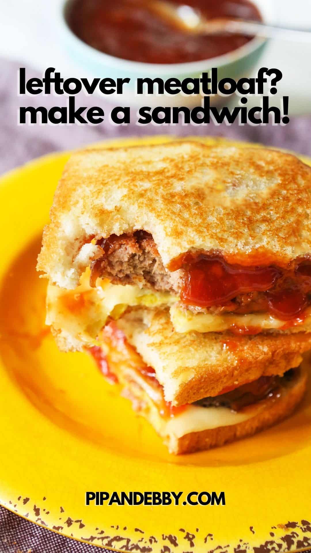 Leftover Meatloaf Sandwich Recipe - Pip and Ebby
