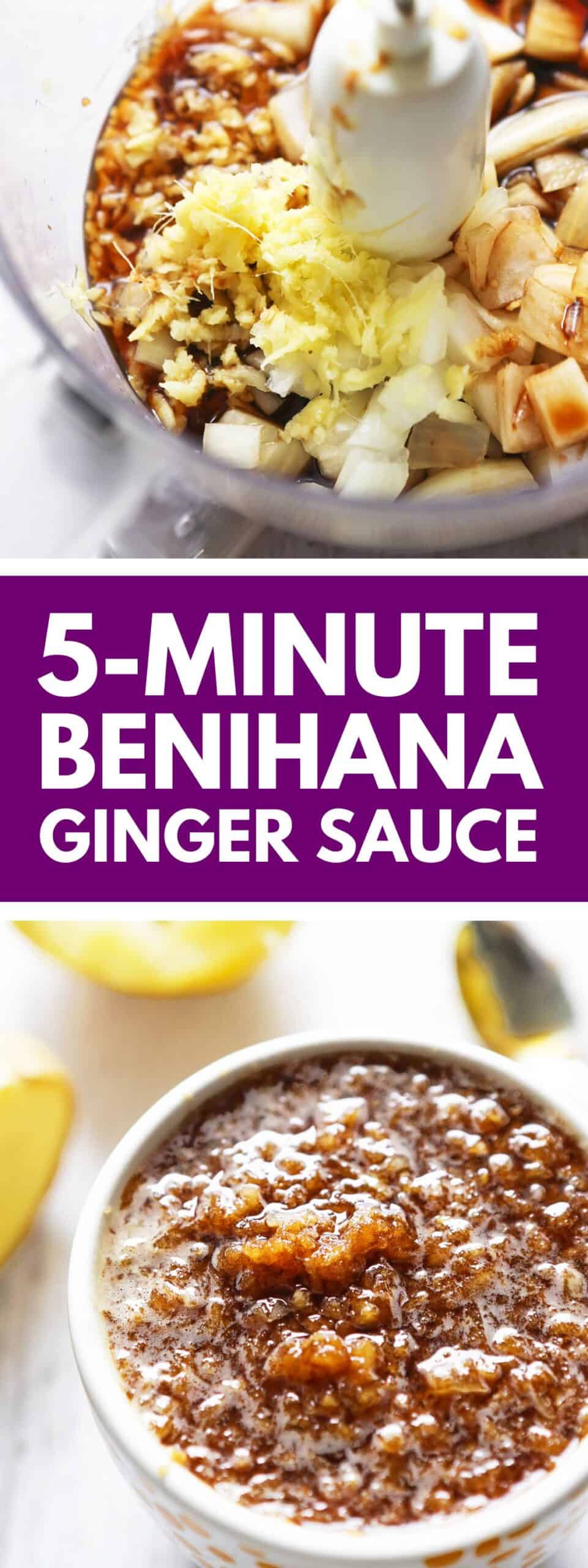 Ginger Sauce Recipe - Best Benihana Copycat! - Pip and Ebby