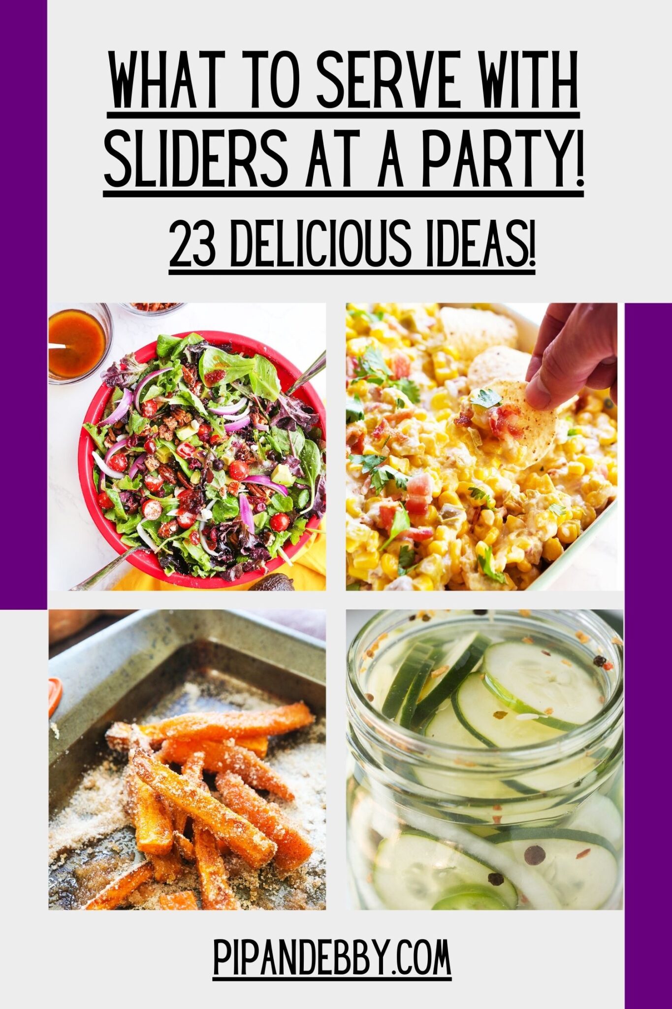 What To Serve with Sliders at a Party - 49 tasty ideas! - Pip and Ebby ...