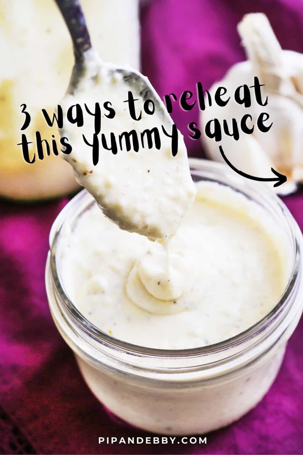 How To Reheat Alfredo Sauce - 3 Ways! - Pip and Ebby by Megan Porta