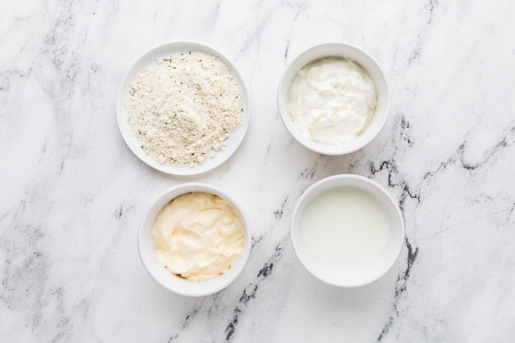 Homemade Ranch Dressing with Hidden Valley Packet - Pip and Ebby