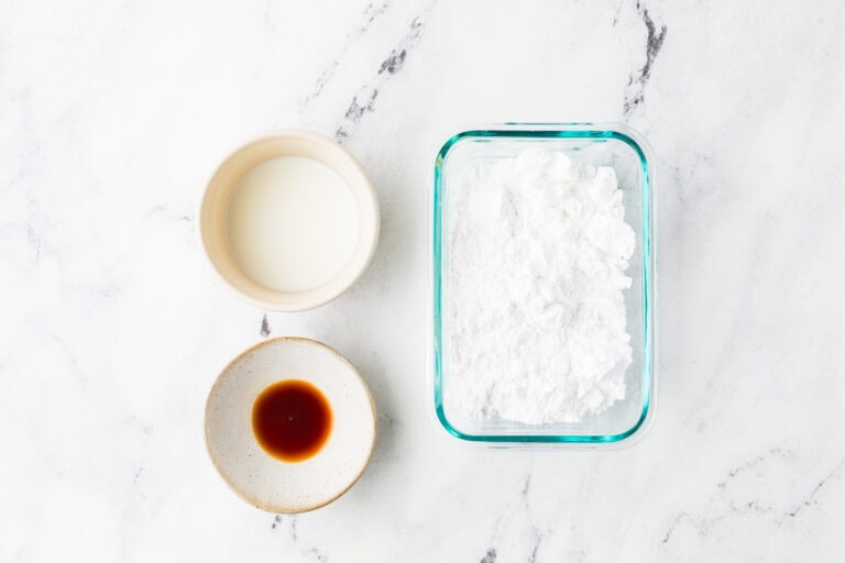 3-Ingredient Simple Icing Glaze - Pip and Ebby