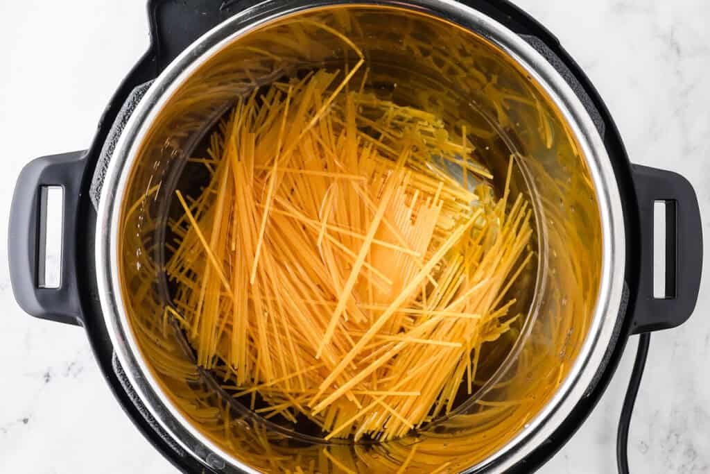 How to Cook Pasta in the Instant Pot - 2 methods! - Pip and Ebby