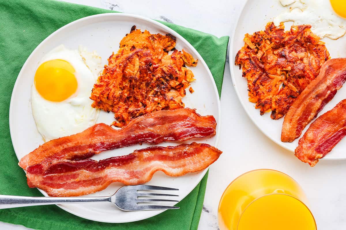 Sweet Potato Hash Browns: A Two Ingredient Wonder - Pip and Ebby